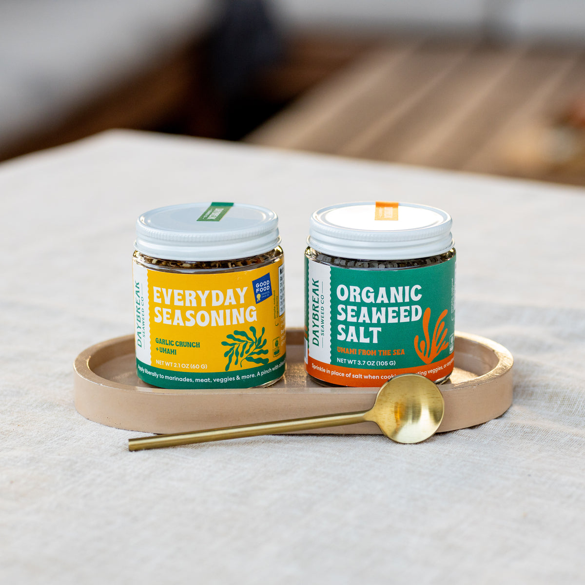 Seaweed Seasoning, Tray & Spoon Gift Set – Daybreak Seaweed Co